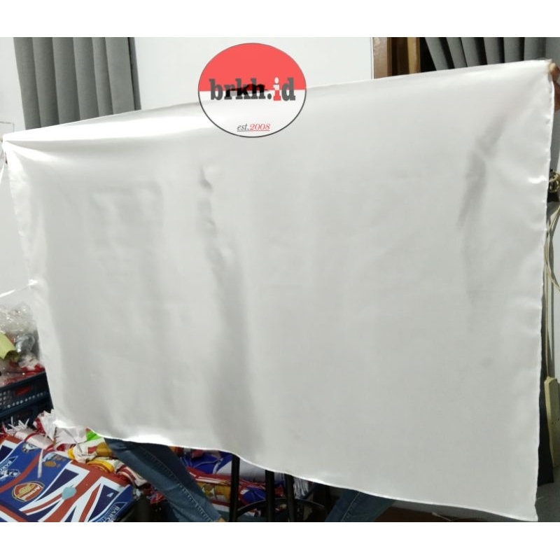 Jual Bendera Polos Putih 70x110 | Shopee Indonesia