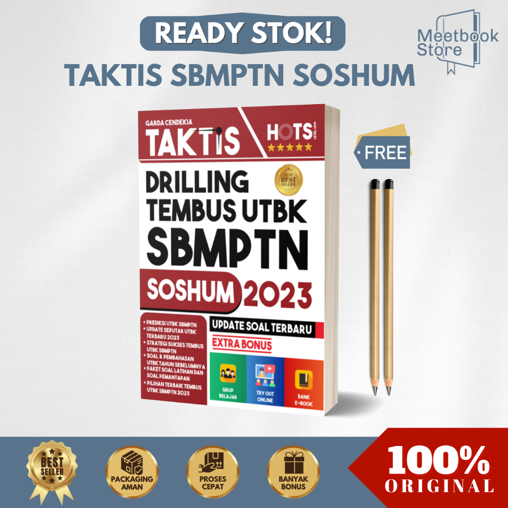 Jual TAKTIS DRILLING TEMBUS UTBK SBMPTN SOSHUM 2023 / BUKU SBMPTN 2023 / SOSHUM 2023 | Shopee ...