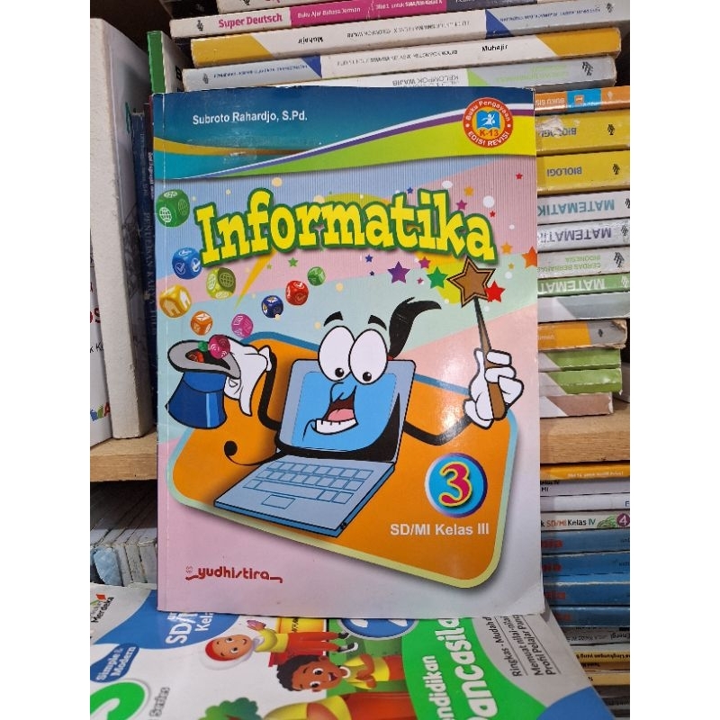 Jual BUKU INFORMATIKA UNTUK KELAS 3/III SD/MI YUDHISTIRA | Shopee Indonesia