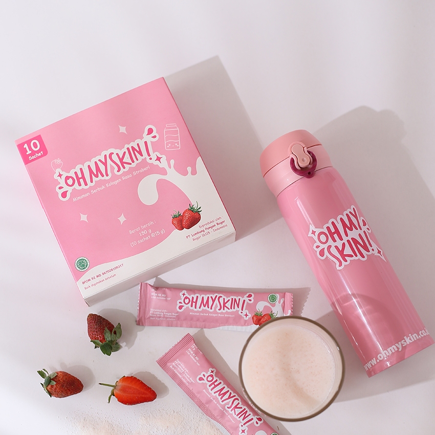 Jual QEILA - Oh My Skin Collagen Beauty Drink | Minuman Pemutih Badan ...