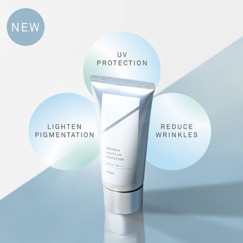 Jual Orbis wrinkle UV PROTECTOR, orbis U gel moisturizer original japan | Shopee Indonesia