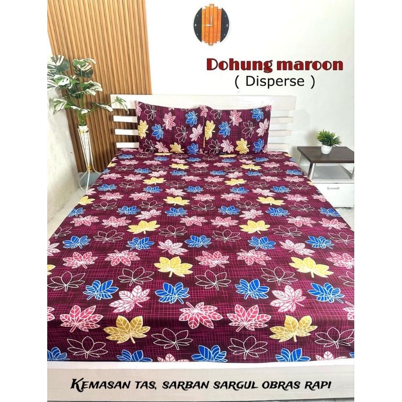 Jual Sprei motif daun2 size lengkap|karet sudut | Shopee Indonesia