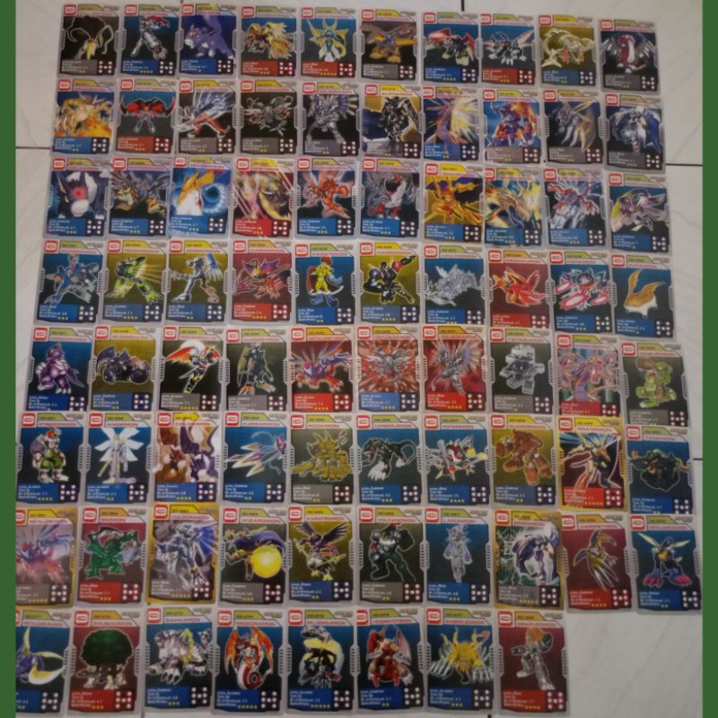 Jual Kartu Digimon D-CYBER Set 78 Pcs (Complite) | Shopee Indonesia