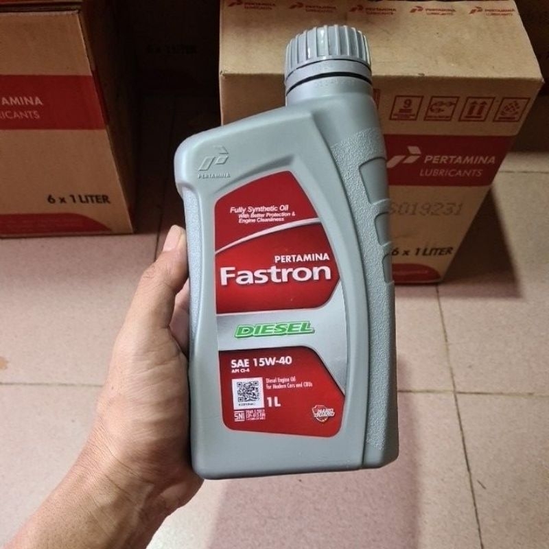Jual Oli Mesin fastron diesel sae 15w-40 kemasan 1 liter | Shopee Indonesia