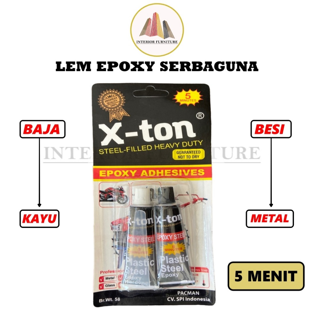 Jual LEM BESI EPOXY / Lem Serbaguna / Lem multifungsi 5 MENIT | Shopee ...