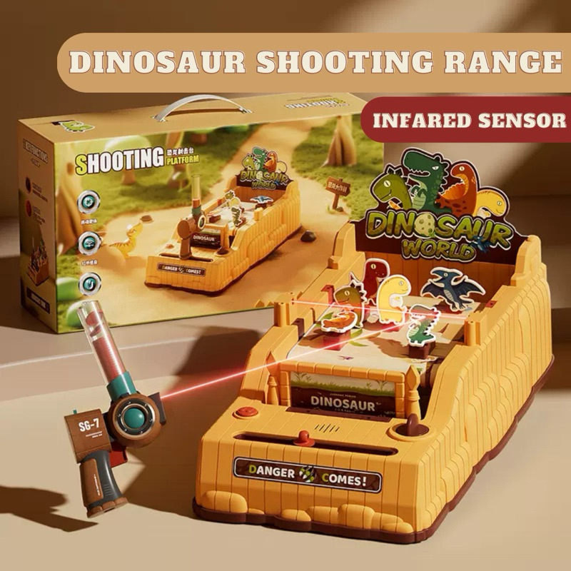 Jual Dinosaur Shooting Game Range With Infared Sensor / Mainan Anak ...