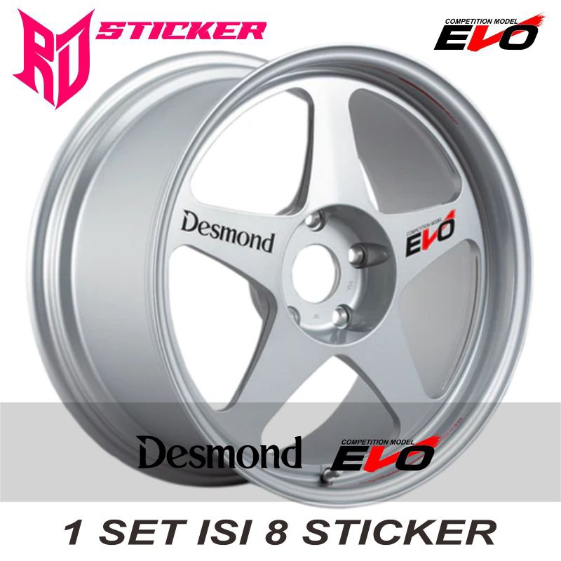 Jual sticker velg desmond evo | Shopee Indonesia