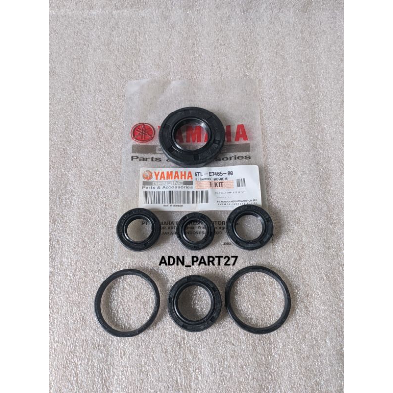Jual sil/seal komplit (5TL) Yamaha Mio karbu sporty smyle/Mio soul karbu/Fino karbu | Shopee ...