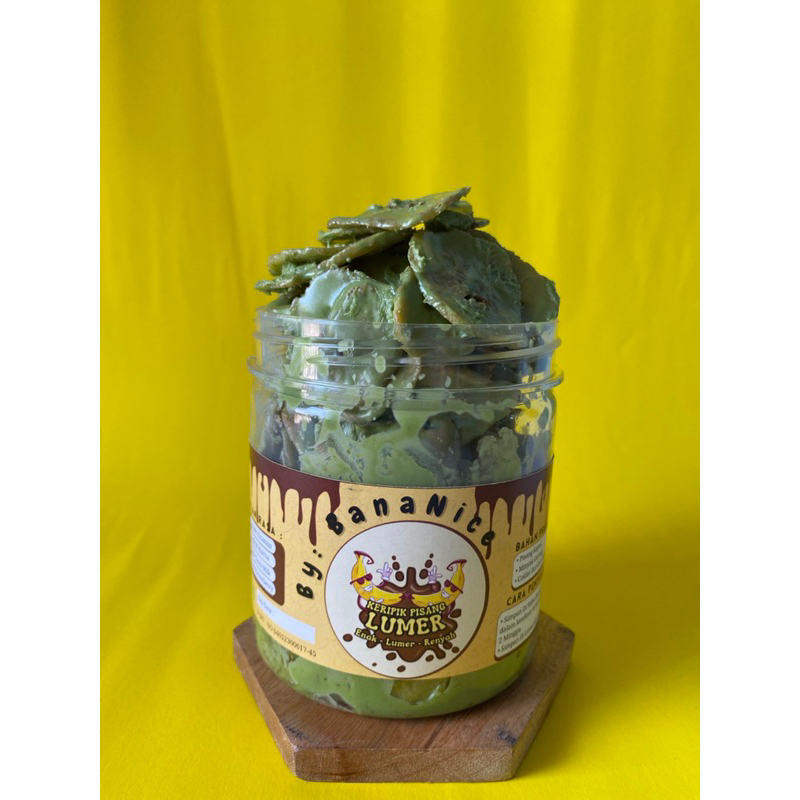 Jual BanaNice Keripik Pisang Lumer Viral Varian Rasa Full Of Matcha ...
