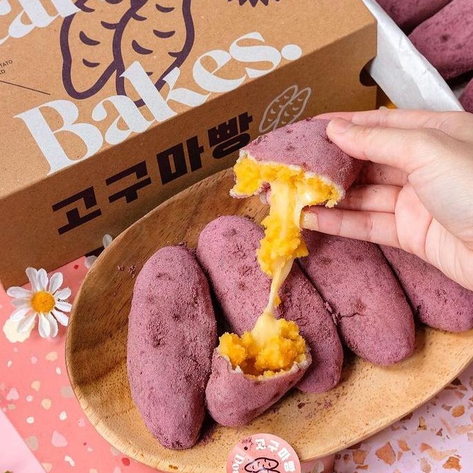 Jual Mall Carlino Bakes - Korean Sweet Potato Bread Roti Ubi Korea ...