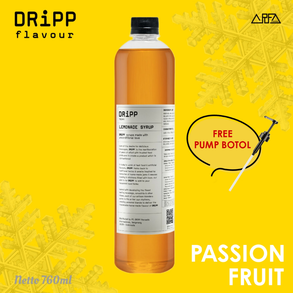 Jual Sirup Dripp Passion Fruit | Shopee Indonesia