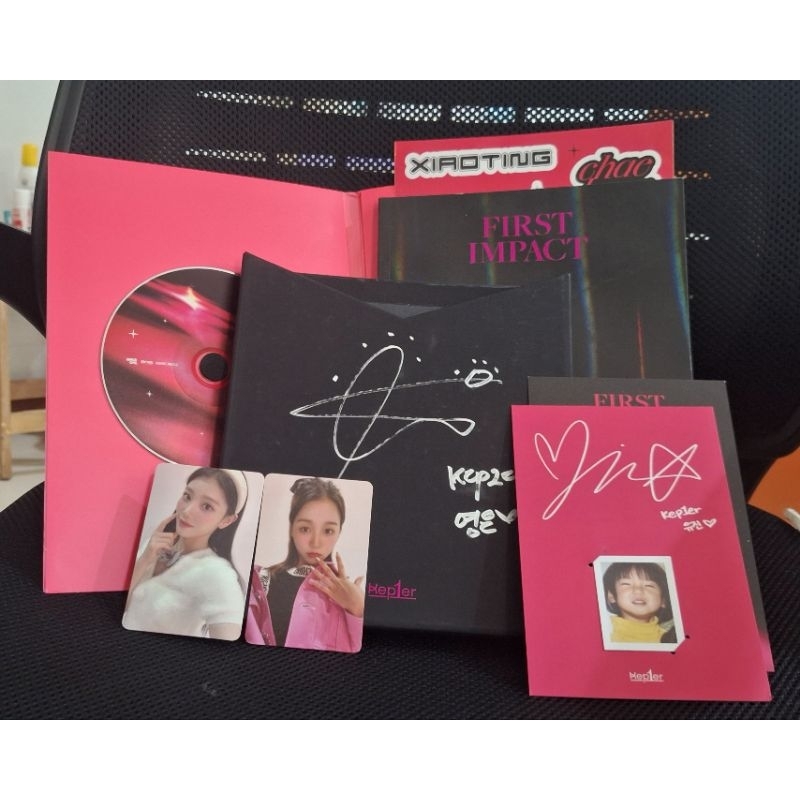 Jual Kep1er 1st Mini Album First Impact Mwave Signed Album Fullset ...