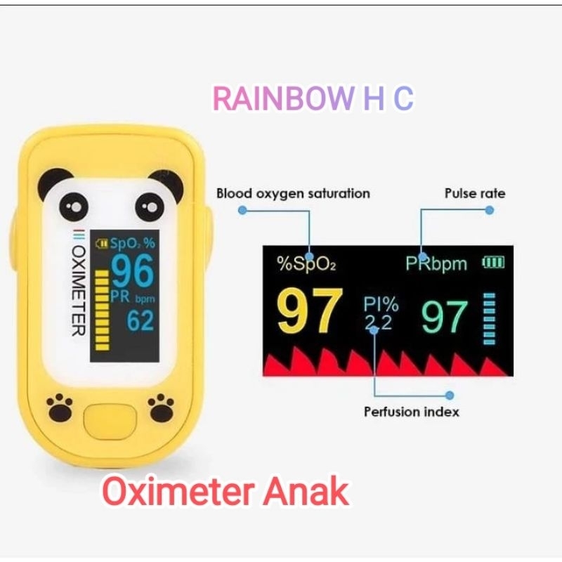 Jual Oximeter Bayi & Anak-anak /Finger pulse Oximeter baby&kids ...