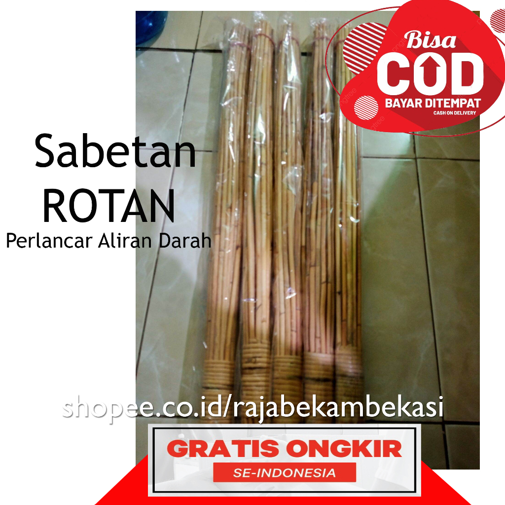 Jual Sabetan Rotan / Teraphy Sebat Rotan - Perlancar Peredaran Darah ...