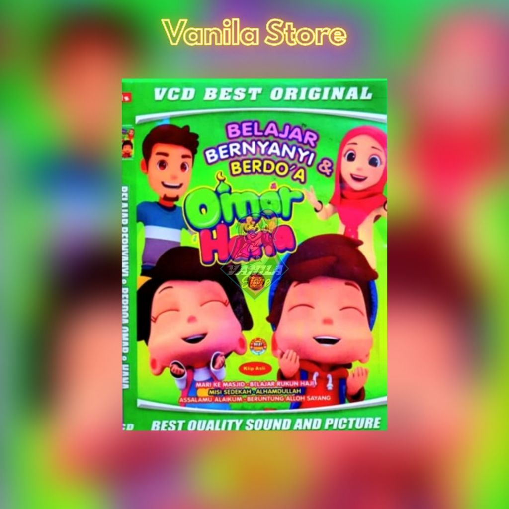 Jual Kaset Video CD (VCD) Lagu Omar & Hana "Belajar Bernyanyi & Berdoa" | Shopee Indonesia