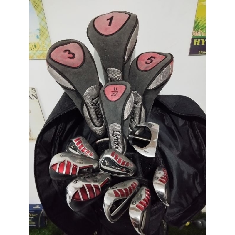Jual Fullset Golf Club Second Lynx Predator USA | Shopee Indonesia