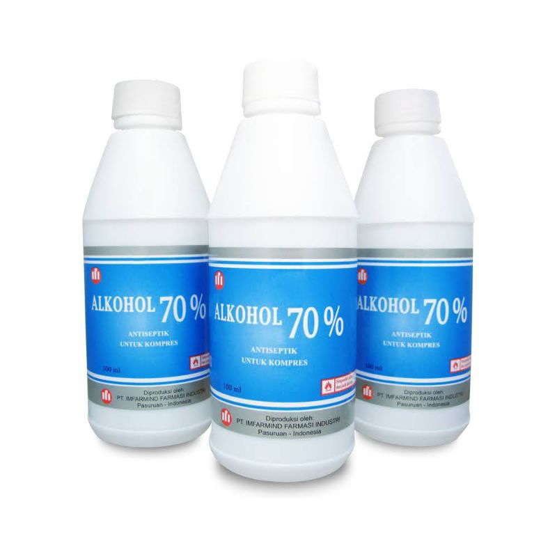 Jual Alkohol 70% IFI 100ml | Shopee Indonesia