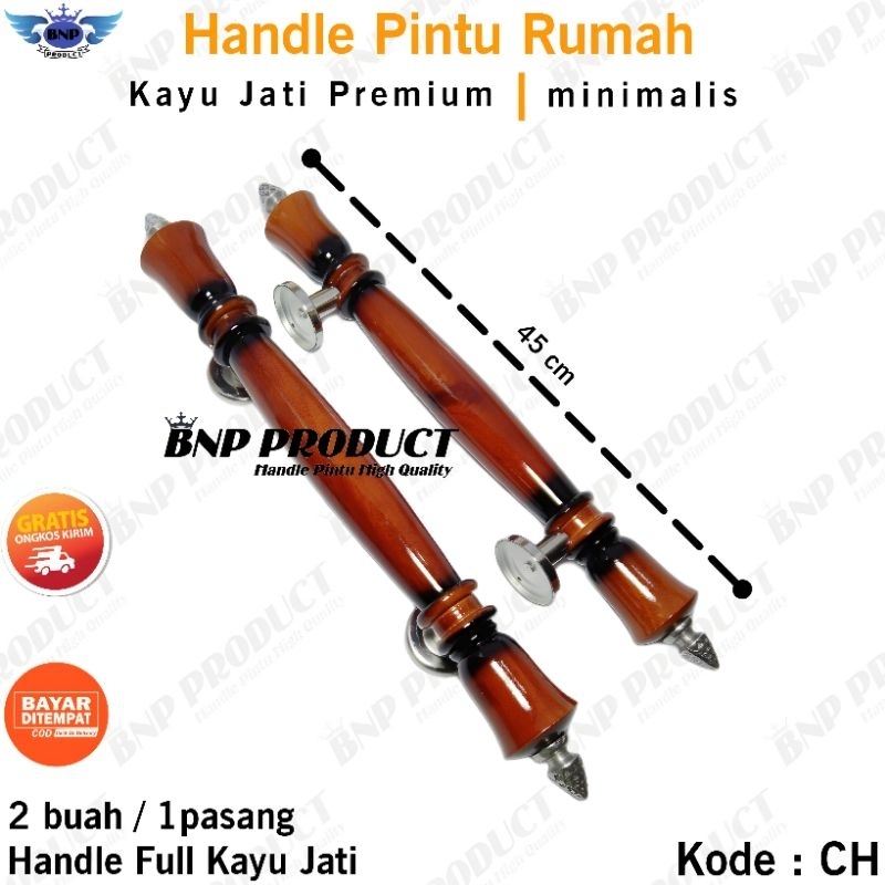 Jual Handle pintu kayu jati premium / Gagang pintu minimalis / tarikan ...
