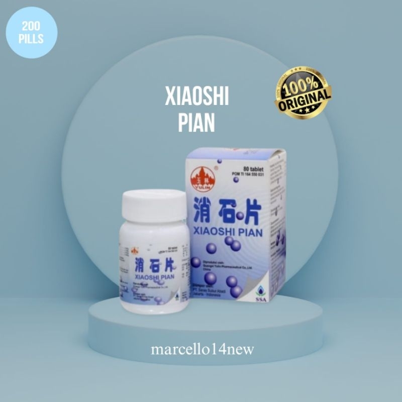 Jual XIAO SHI pian SSA ( obat batu ginjal ) | Shopee Indonesia