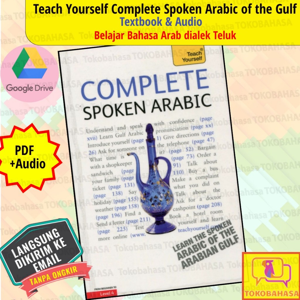 Jual [file] Teach Yourself Complete Spoken Arabic of the Gulf |+Audio ...