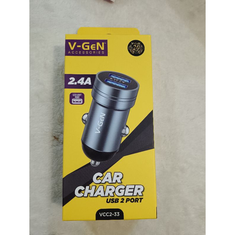 Jual kepala carger mobil / motor VCC2-33 V-gen original | Shopee Indonesia