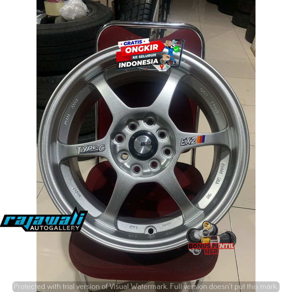 Jual VELG MOBIL YARIS JAZZ BRIO SWIFT MOBILIO MAZDA2 SIGRA SIRION HSR XO RING 16 LEBAR 7 RATA ...