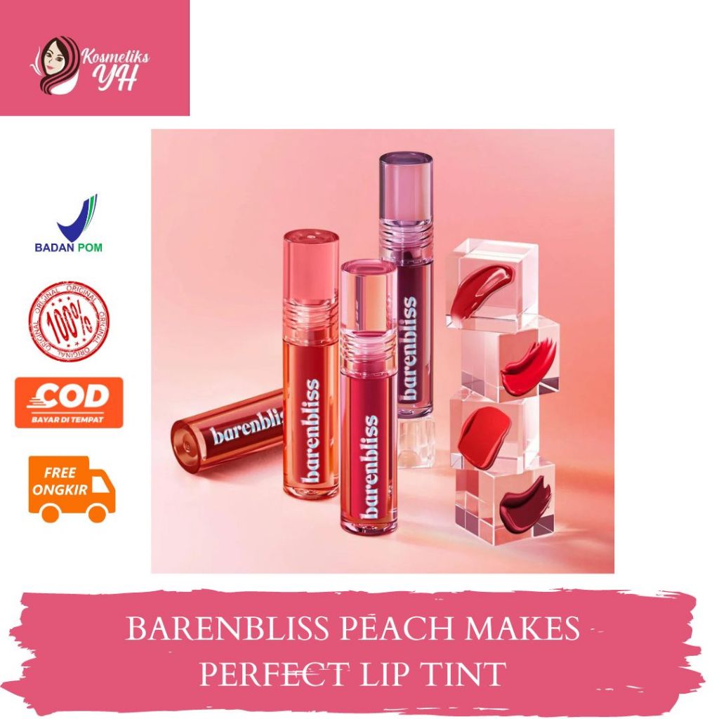 Jual BARENBLISS PEACH MAKES PERFECT LIP TINT ATAU BARENBLISS LIP TINT ...