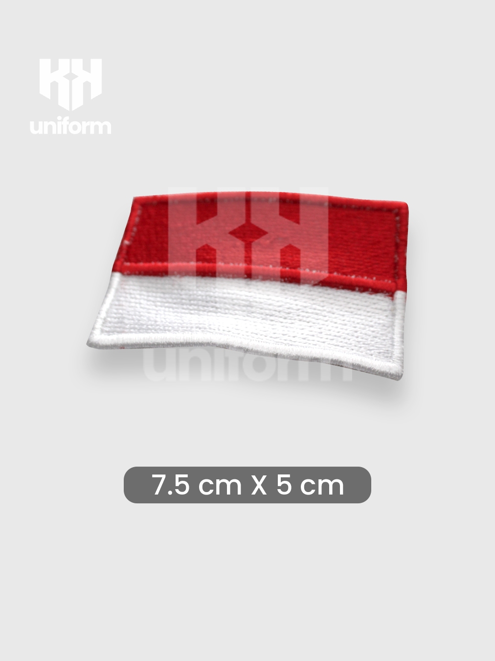 Jual LOGO BENDERA MERAH PUTIH TIMBUL 3D, Emblem bordir/ patch - kk ...