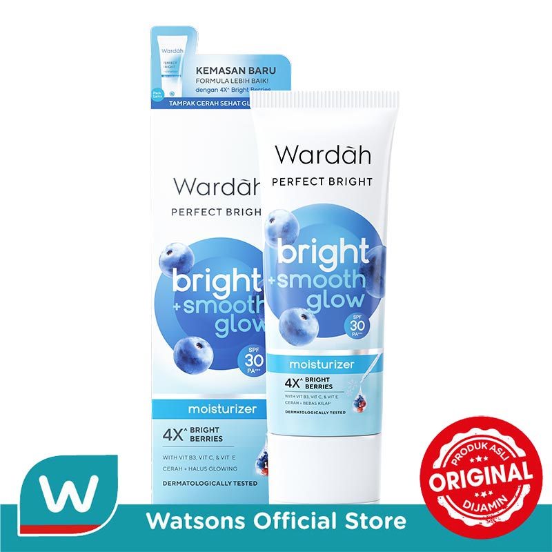 Jual WARDAH Perfect Bright Moisturizer Normal Skin 20ml | Shopee Indonesia
