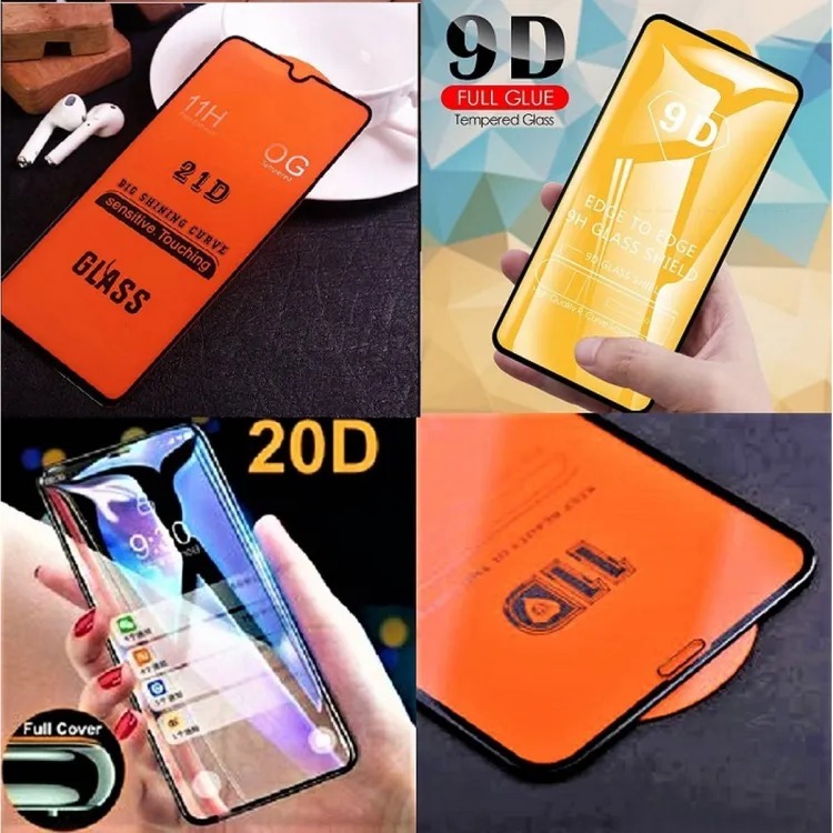Jual Tempered Glass 5d/9d/21d Pelindung Layar Handphone VI All Type ...