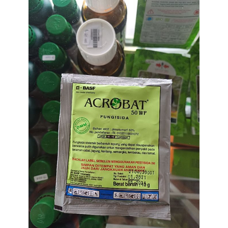 Jual fungisida sistemik acrobat 50WP 10gr | Shopee Indonesia