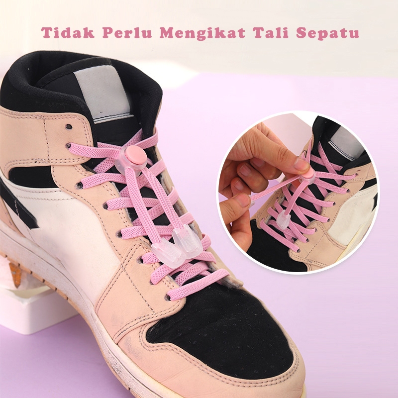 Jual COD⭐1 Set Tali Sepatu Gesper Pegas Tali Sepatu Sederhana Tali ...