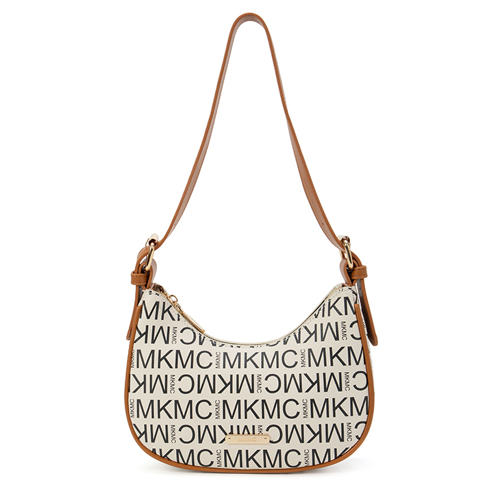 Jual MKMC Tas selempang Wanita Import Moon Bag Zipper Embos Shoulder ...