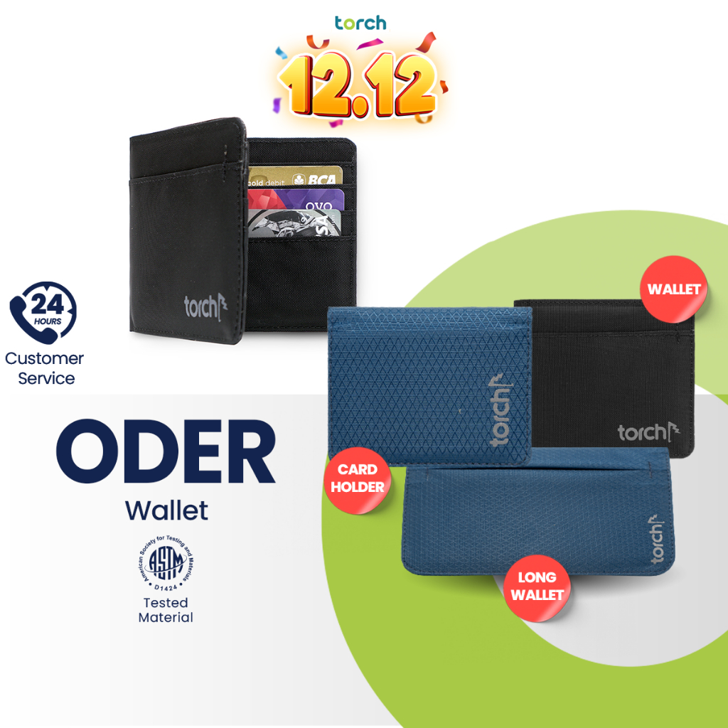 Jual TORCH Oder Dompet Polos Lipat Kartu Pria Wanita Kartu Tempat Uang ...