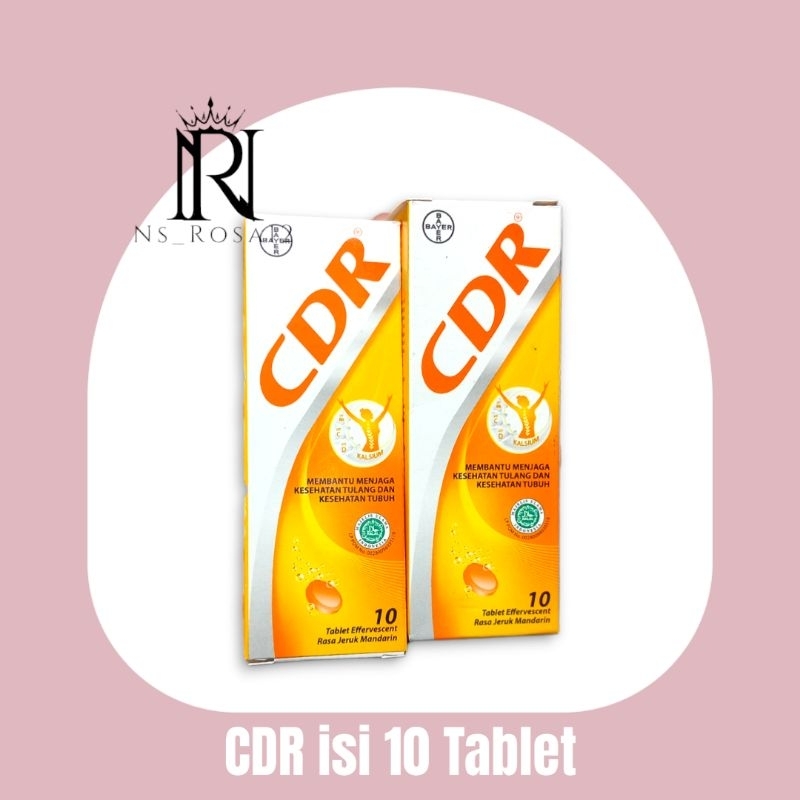 Jual CDR isi 10 Tablet | Kesehatan Tulang dan kesehatan tubuh | Shopee ...
