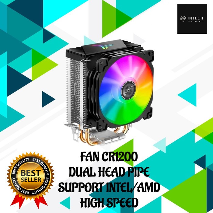 Jual JONSBO CR1200 FAN RGB PROCESSOR COOLER HEADSINK COOLING INTEL ...