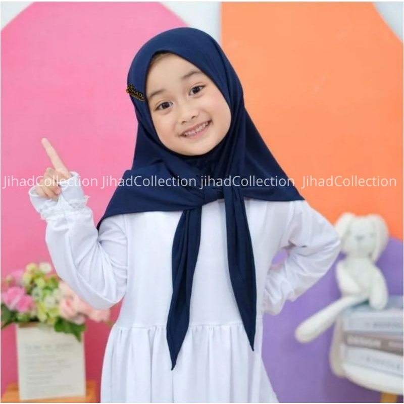 Jual Pastan segitiga Jersey anak LEBEL AKRILIK Anak Usia 4-8thn ...