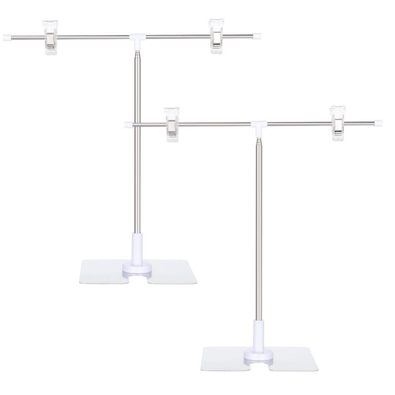 Jual Display Banner Stand Display Poster Meja 90cm Adjustable Tinggi ...