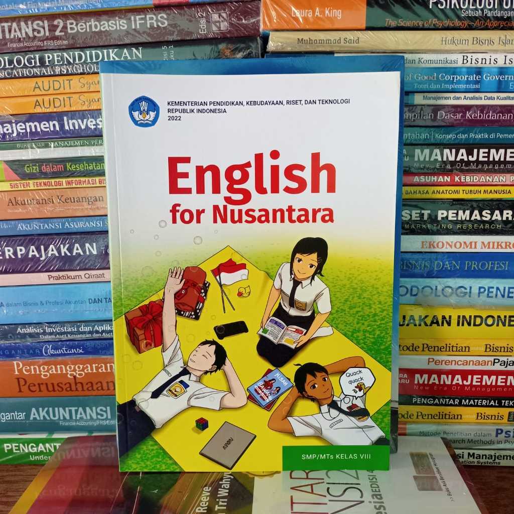 Jual Buku Bahasa Inggris English For Nusantara SMP Kelas 8 Kurikulum Merdeka | Shopee Indonesia