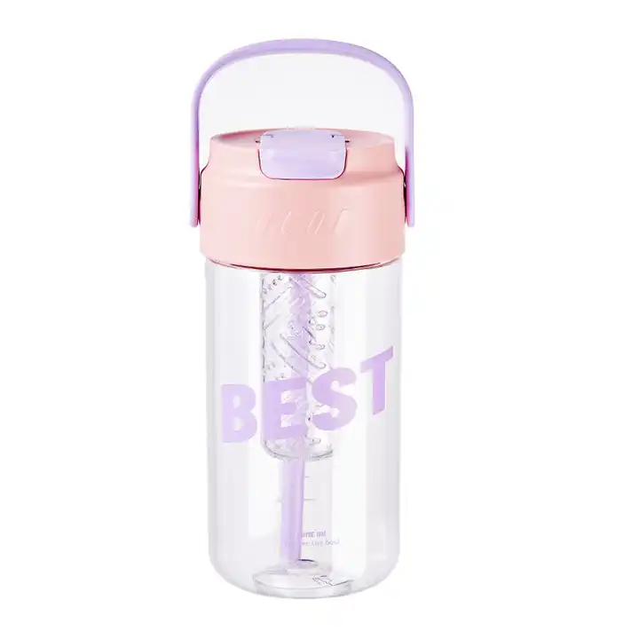 Jual Botol Minum Aesthetic 800 ML Infuser Dan Sedotan | Shopee Indonesia