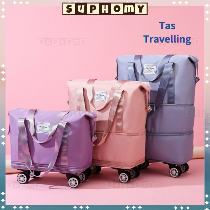 Jual Tas travel roda/Tas travelling/Travel bagpack/ Multifungsi/Tas ...