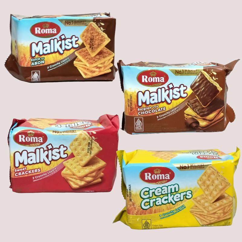 Jual ROMA Malkist Family Pack Biskuit [105 g] | Shopee Indonesia