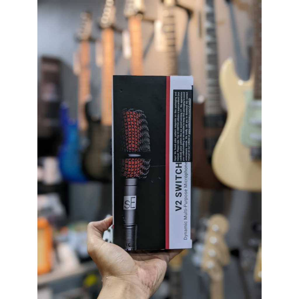 Jual sE Electronics V2 Switch Cardioid Dynamic Handheld Mic | Shopee ...