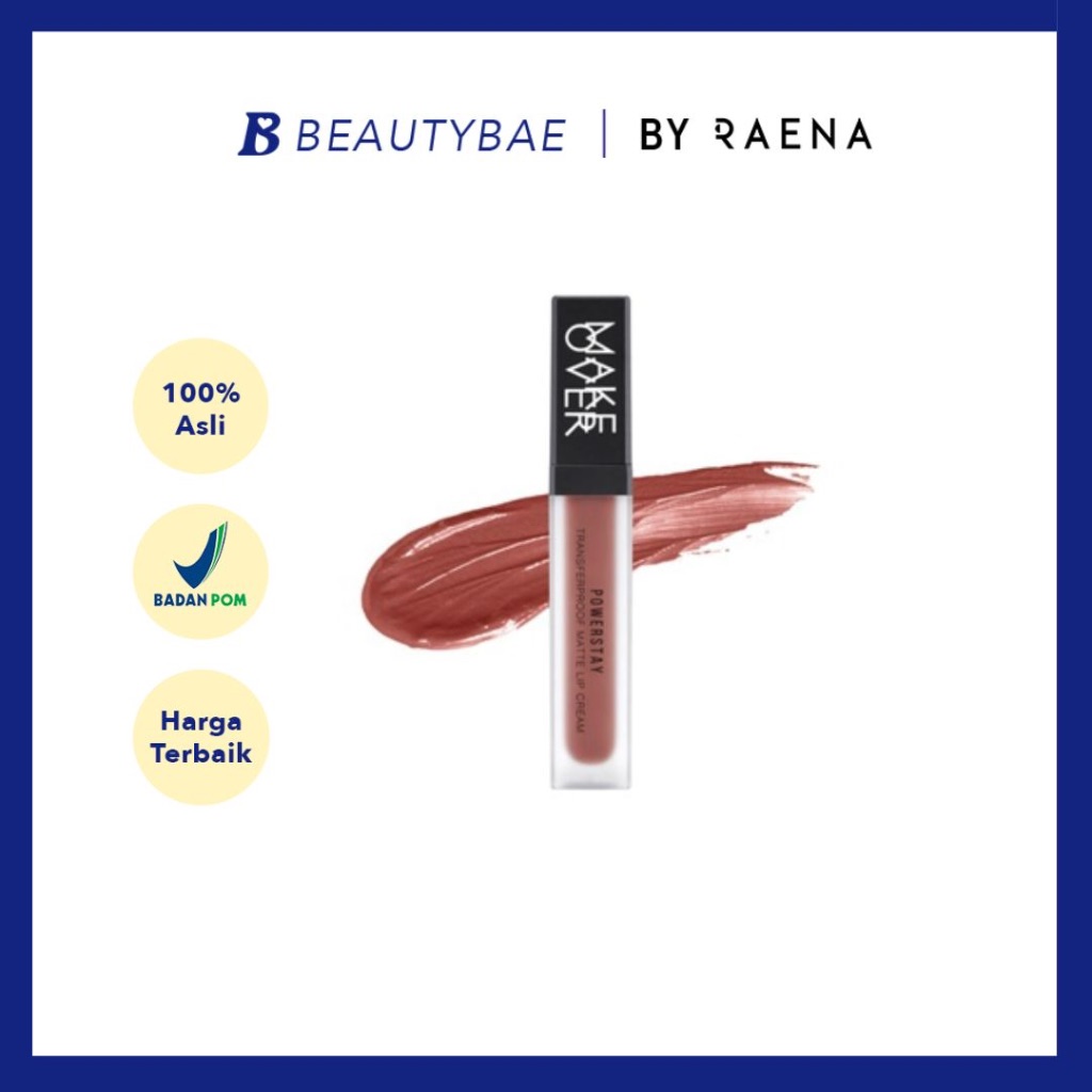 Jual Make Over Powerstay Transferproof Matte Lip Cream - B07 Amplify ...