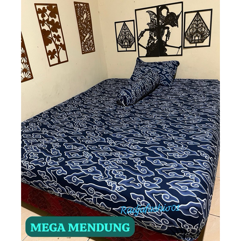 Jual SPREI MOTIF BATIK UK 120X200 TINGGI 20 CM | Shopee Indonesia