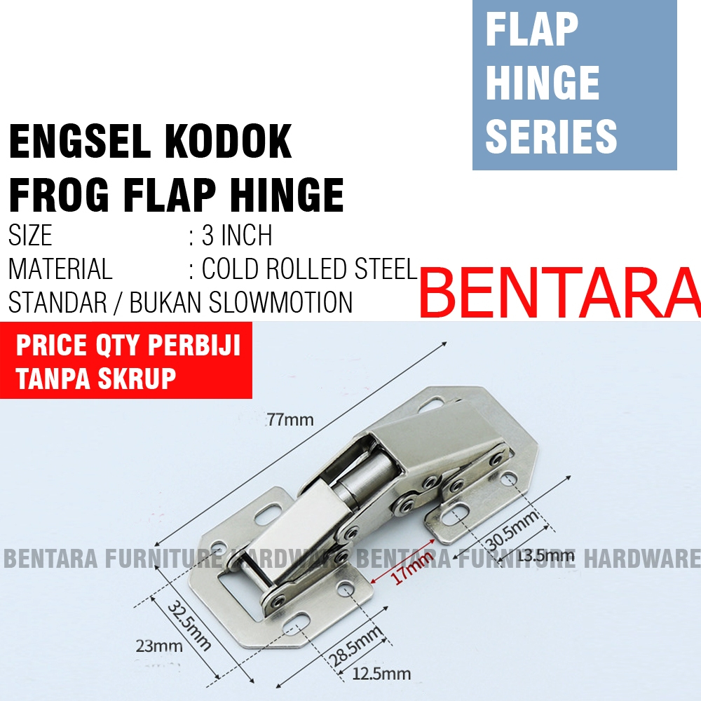 Jual ENGSEL KODOK MINI 3 INCHI TANPA BOBOK BOR (STANDAR - BUKAN SLOW ...