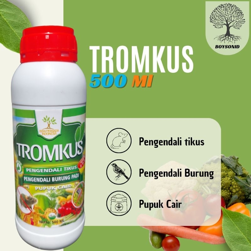 Jual Pestisida Rodentisida Tromkus Pengendali Pengusir Hama Tikus ...
