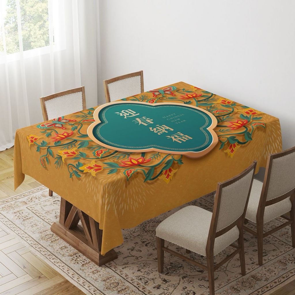 Jual TAPLAK MEJA PRINT PREMIUM MOTIF IMLEK CNY CHINESE NEW YEAR SINCIA ...