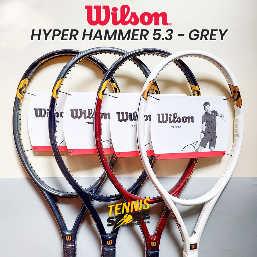 Jual Raket Tenis Wilson Hyper Hammer 5.3 115 sq / 242 sq 2023 Original ...
