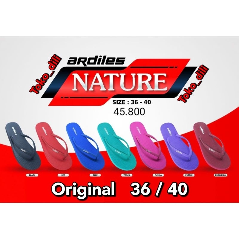 Jual Sandal Ardiles NATURE Original 100% Size: 36/40 | Shopee Indonesia